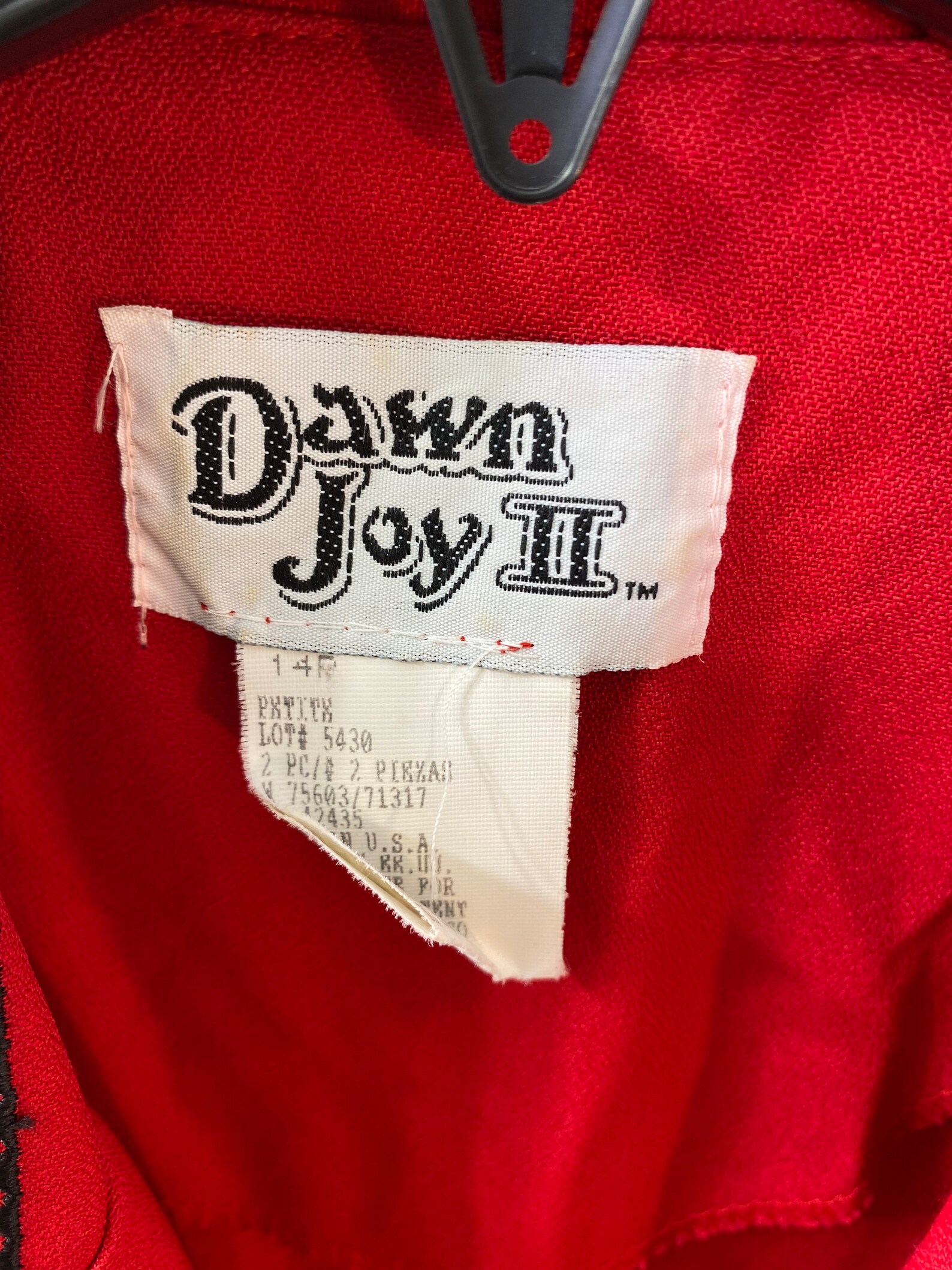 Vintage Dawn Joy 2 Cropped Blazer Jacket Womens Size 14 - Etsy
