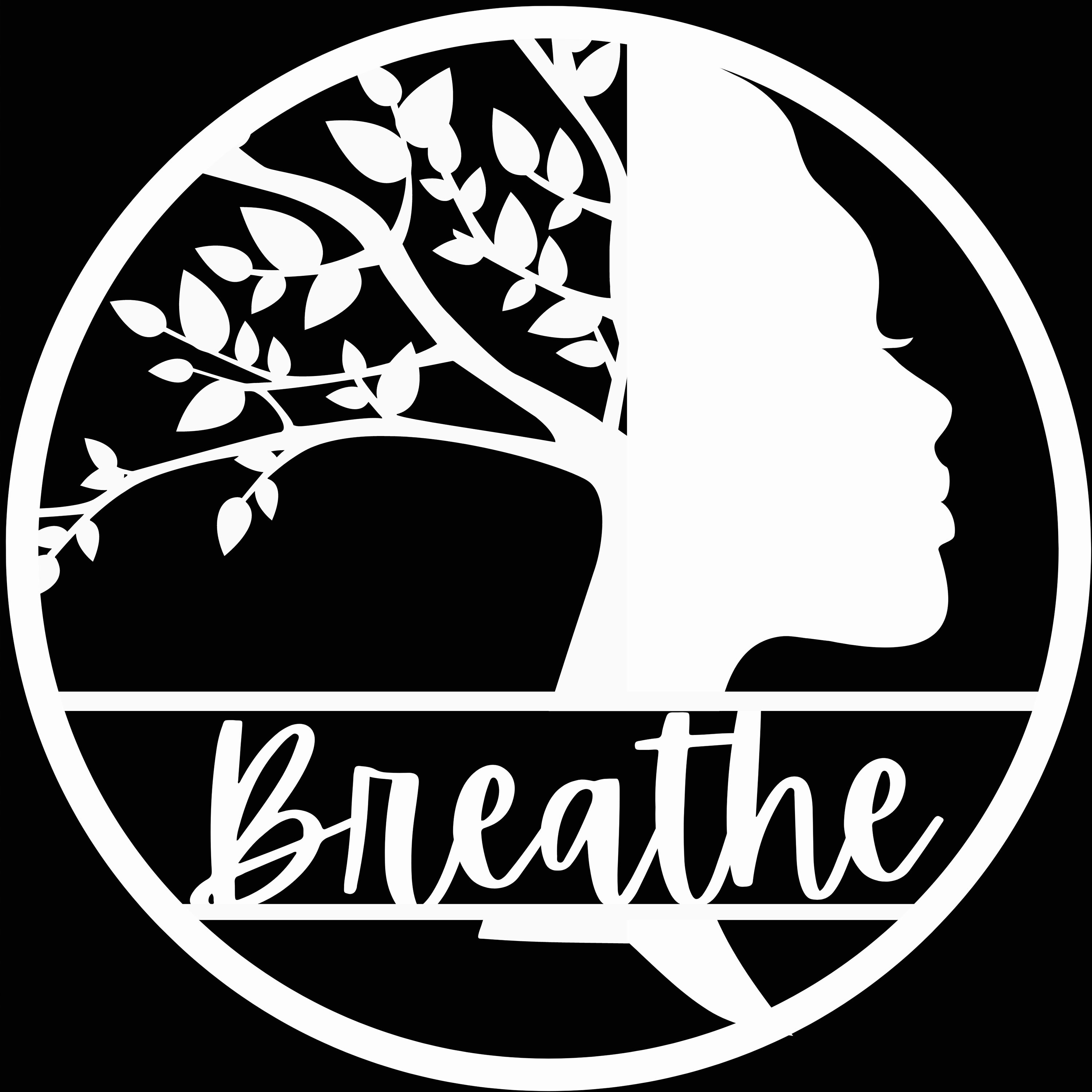 Breath Metal Word Sign Breath Word Sign Breath Word Script - Etsy