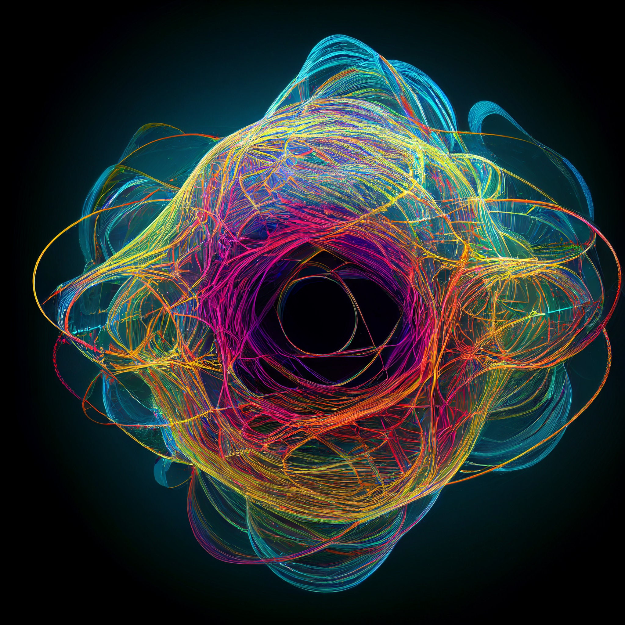Quantum Entanglement Art