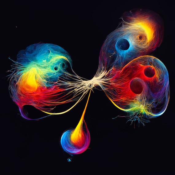 Quantum Entanglement Art