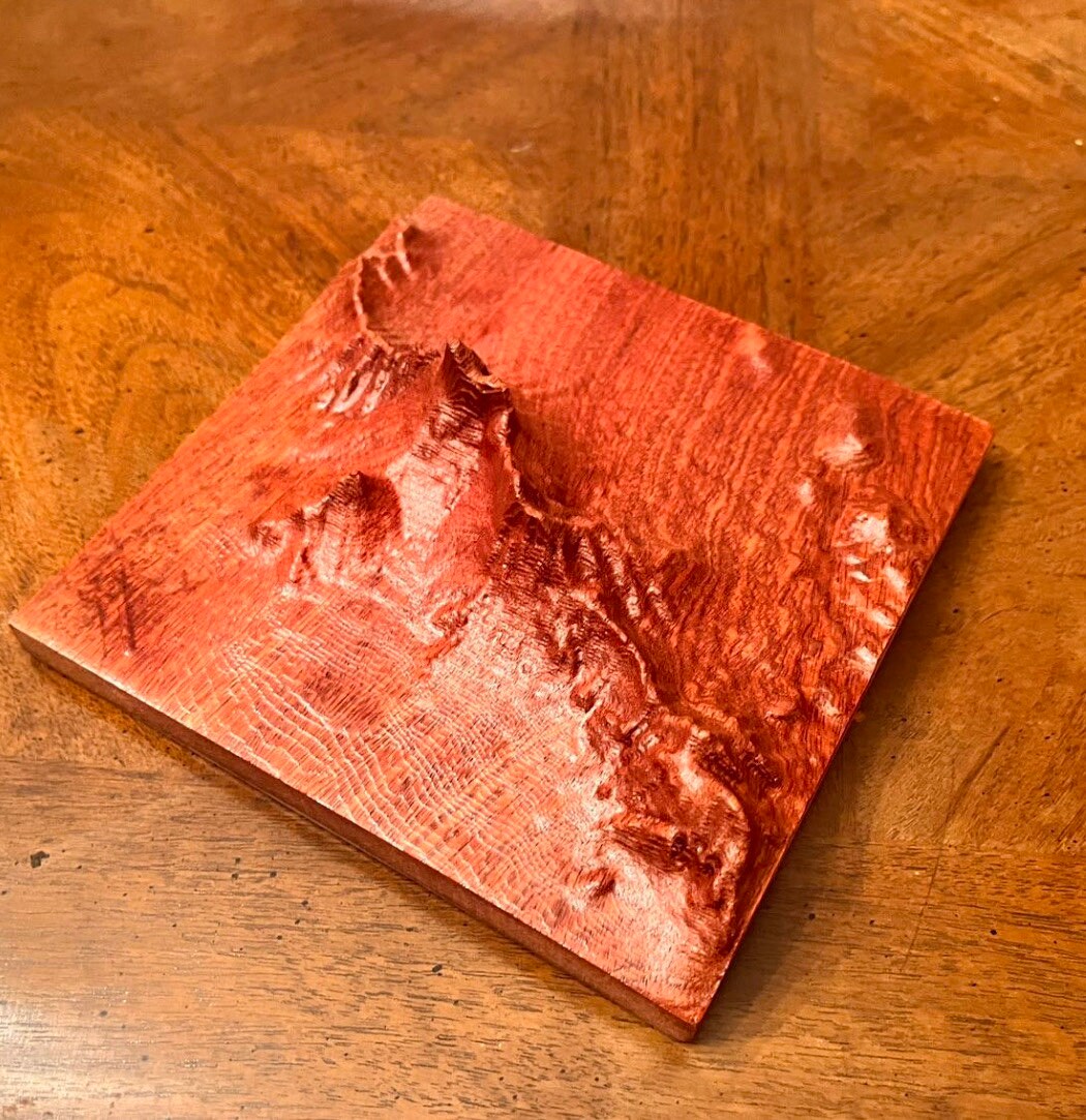 Custom Wooden 3D Maps | Topographic Map | Custom 3D Map - Etsy