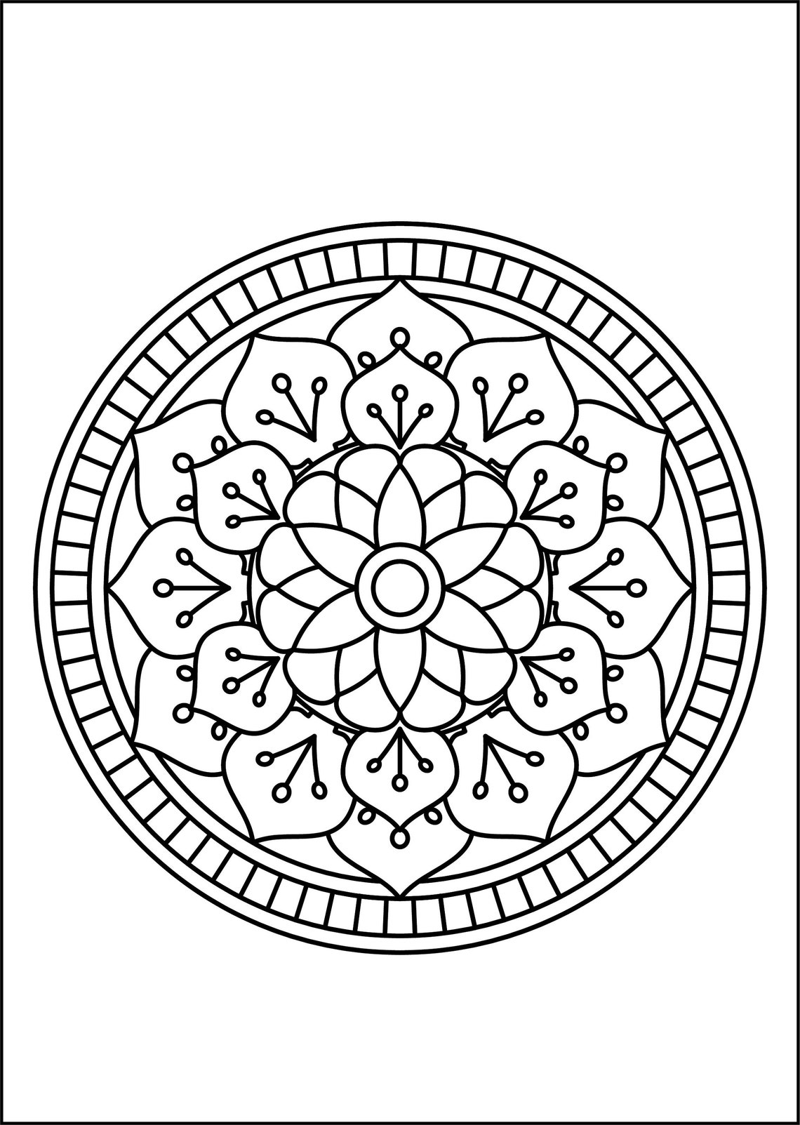 25 Mandala for KIDS, Coloring Pages Pdf, Digital Download - Etsy