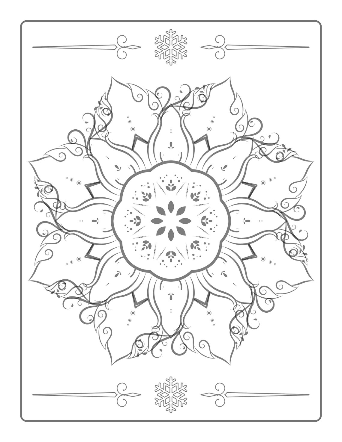 10 Mandala for ADULTS, Coloring Pages Pdf, Digital Download - Etsy