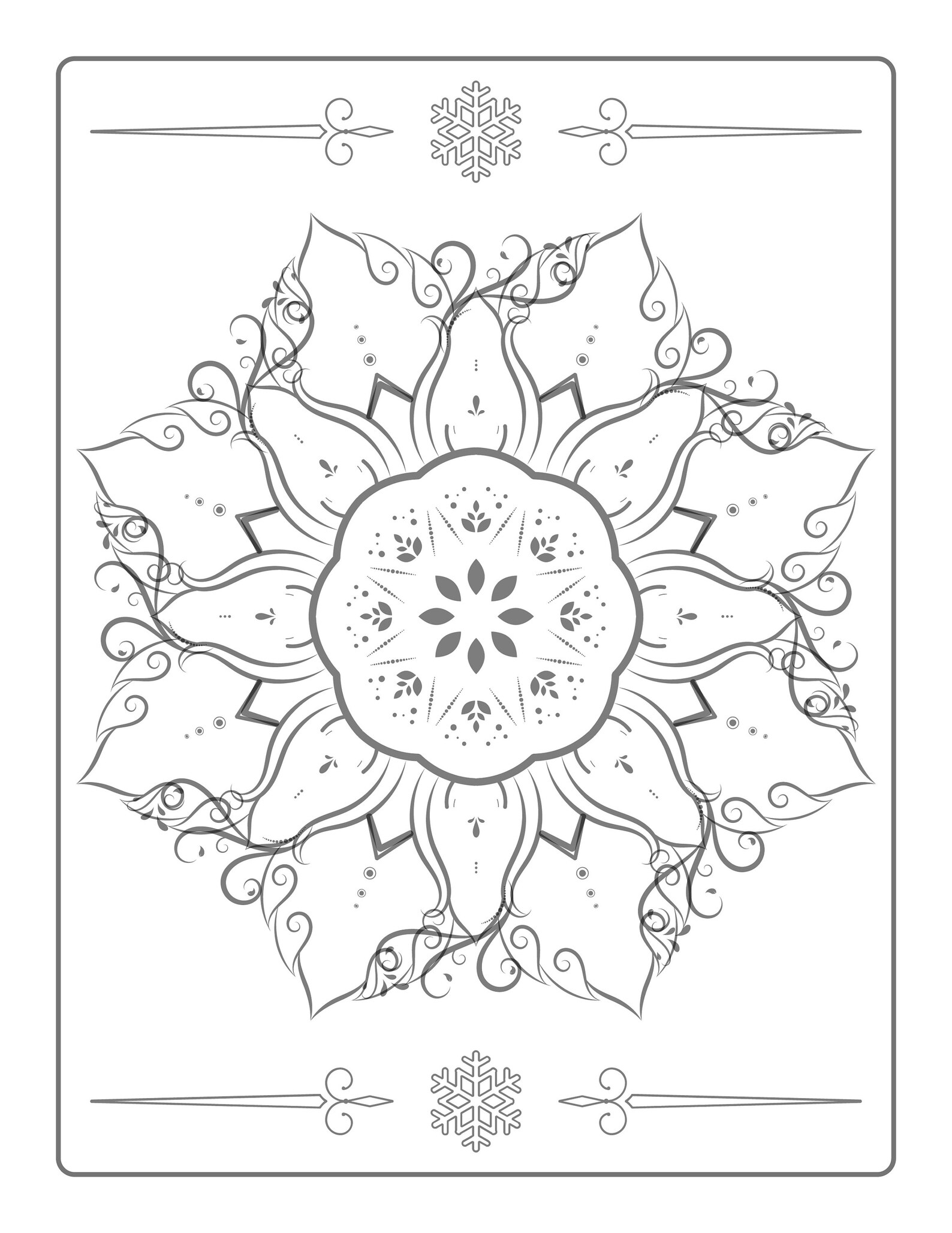 10 Mandala for ADULTS, Coloring Pages Pdf, Digital Download - Etsy