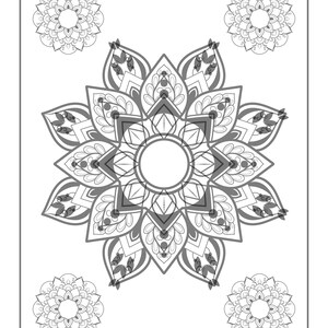 10 Mandala for ADULTS, Coloring Pages Pdf, Digital Download - Etsy
