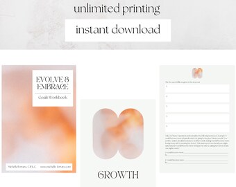 Goal Setting Worksheet Bundle SMART Goals Template - Etsy