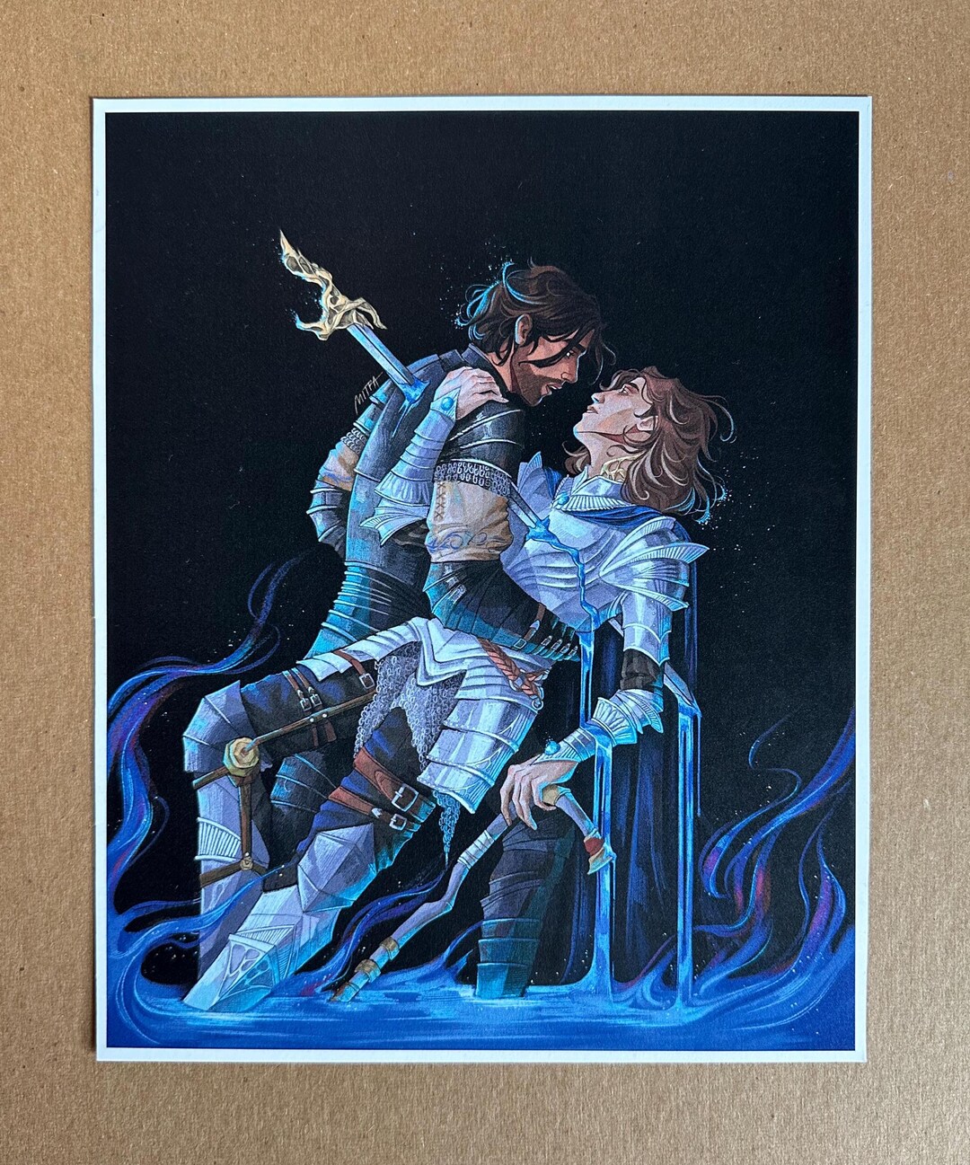 Jayvik - the Knights of Progress Arcane Art Print - Etsy