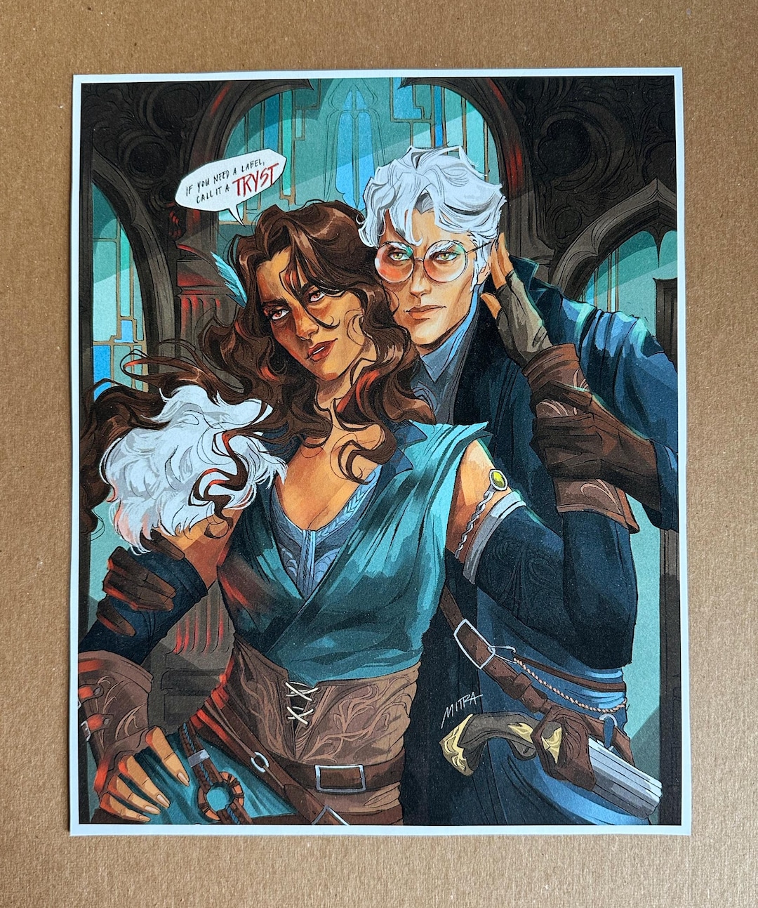Percy & Vex - Vox Machina Art Print - Etsy