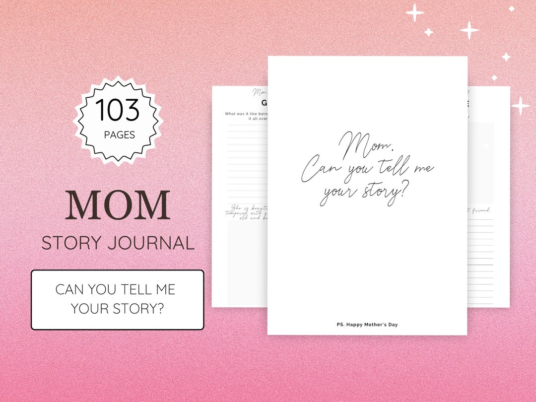 Best Mom Journal | Journal Prompts for Mom | Mother’s Day Journal ...