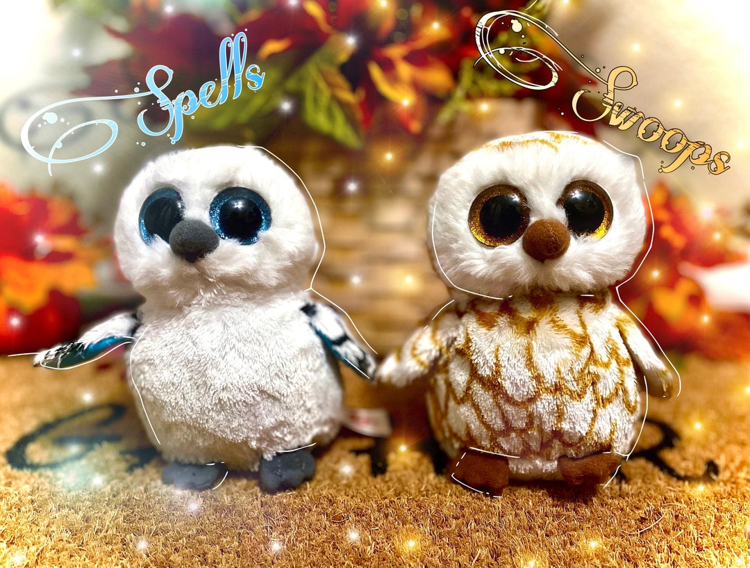 BUNDLE Swoops and Spells Owl Ty Beanie Boos - Etsy