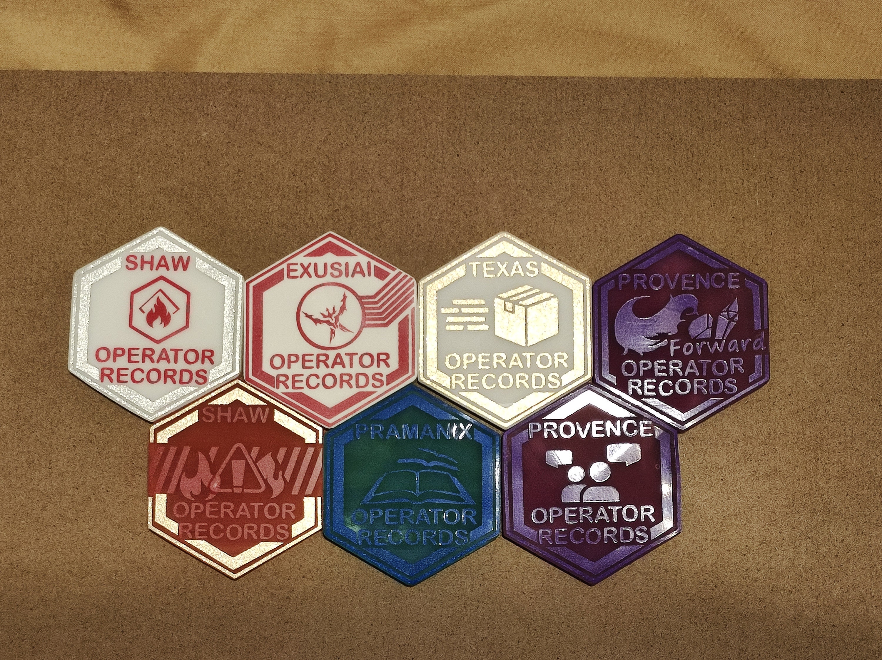 Arknights Operator Record Medals - Etsy