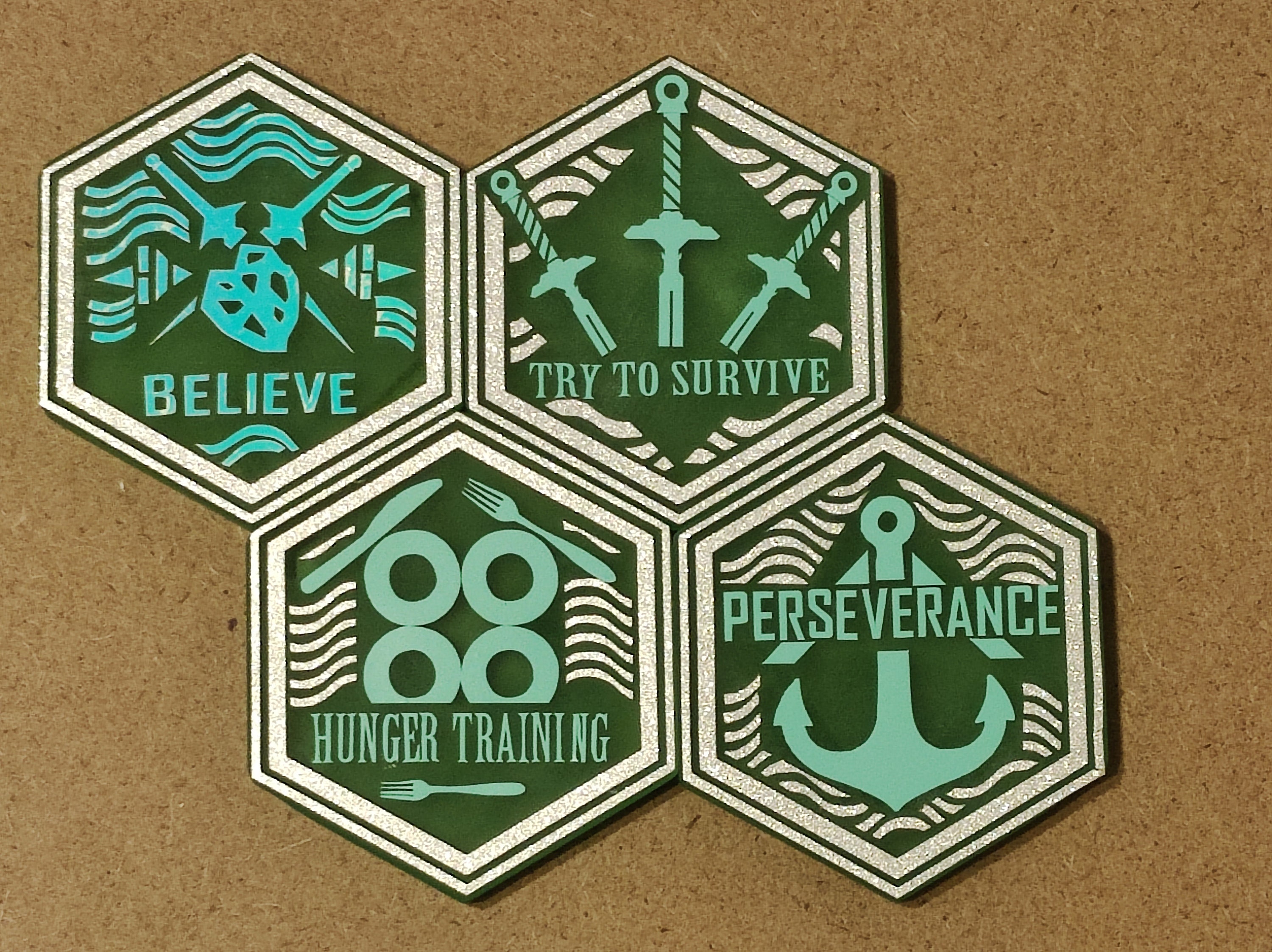 Arknights Under Tides Resin Medal Set - Etsy