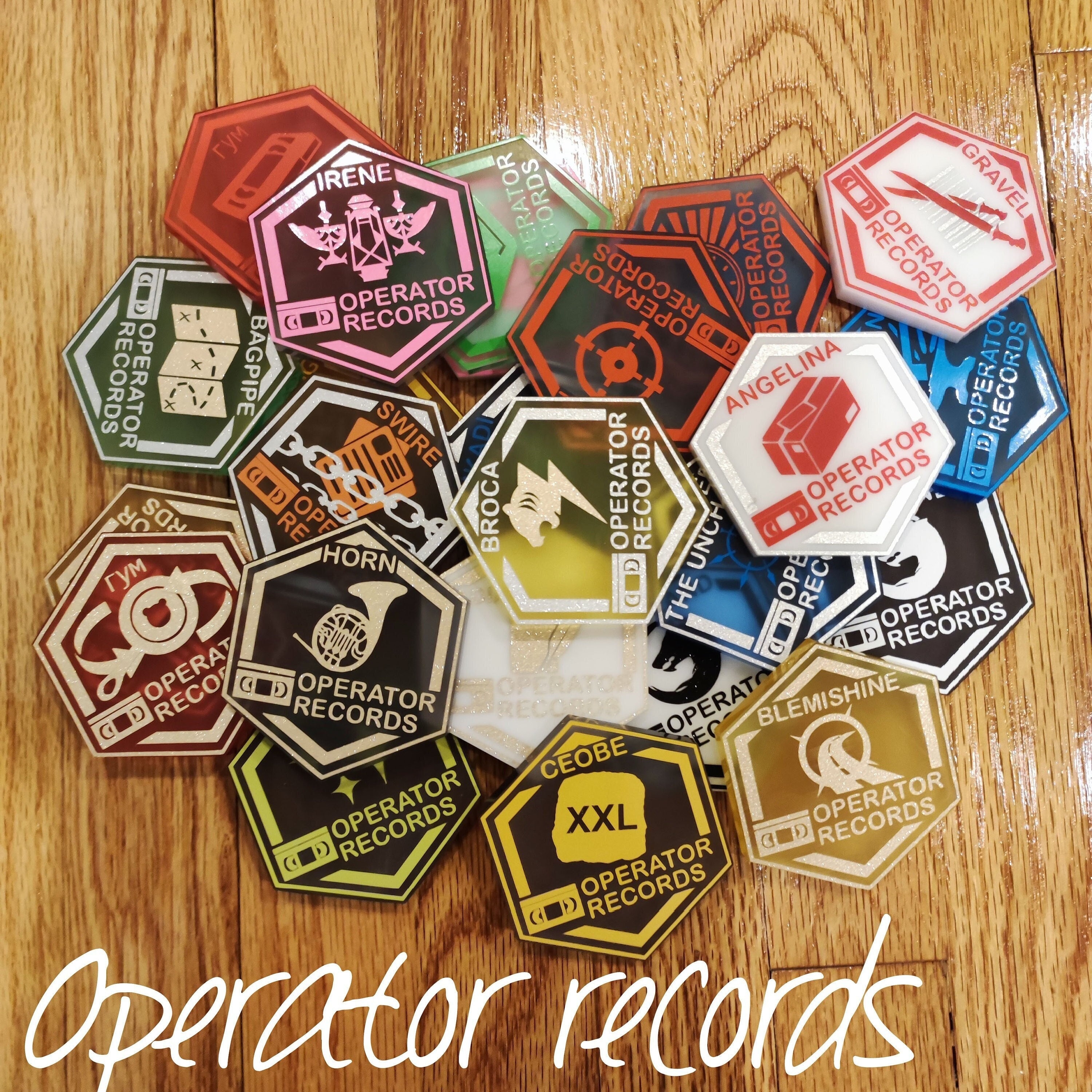 Arknights Operator Record Medals - Etsy