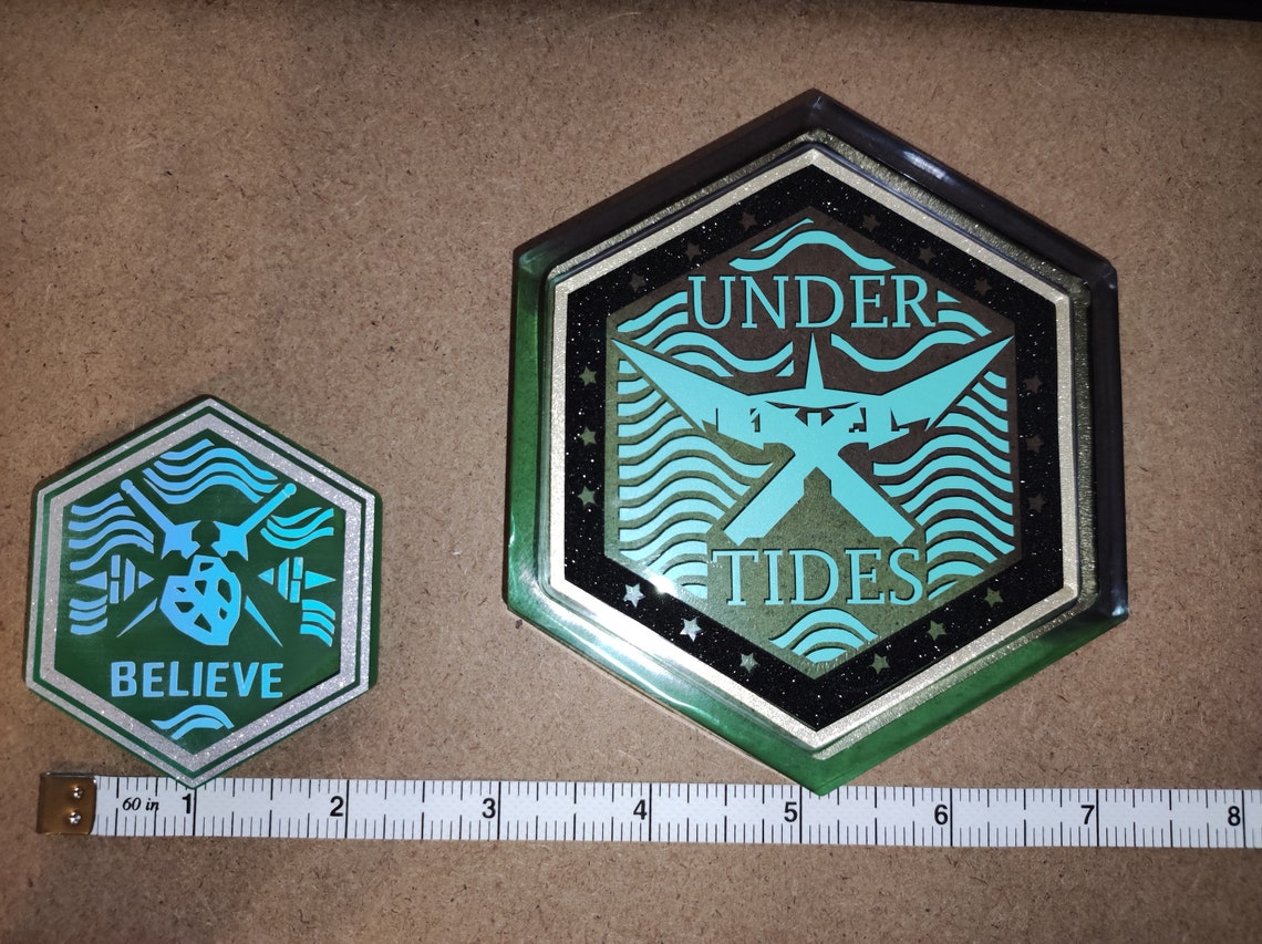 Arknights Under Tides Resin Medal Set - Etsy