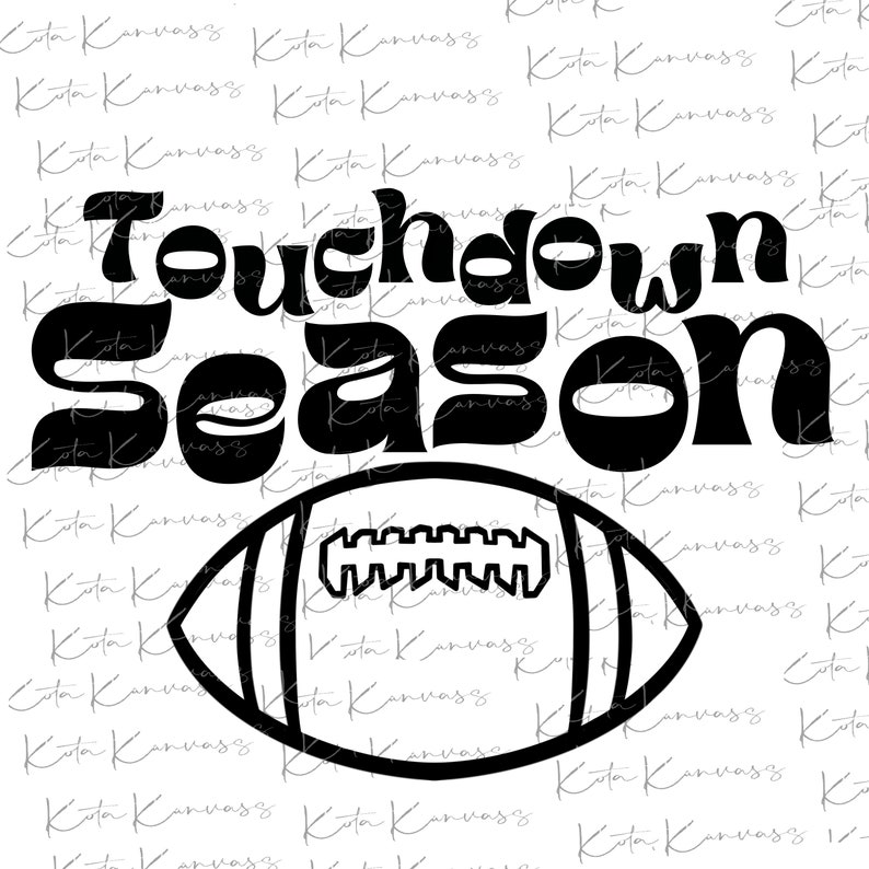 Football SVG Digital File. - Etsy