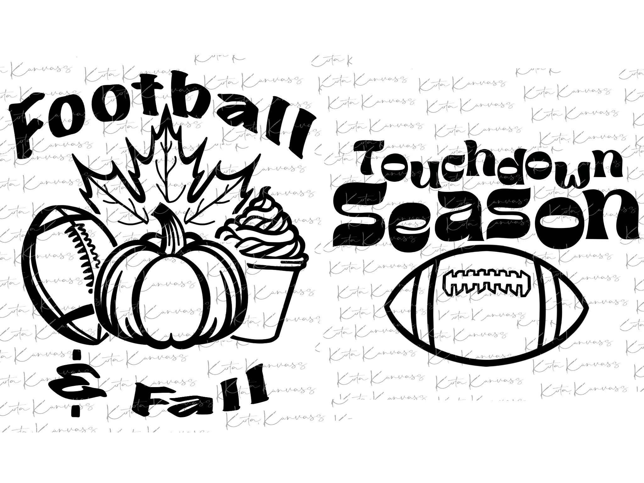Football SVG Digital File. - Etsy