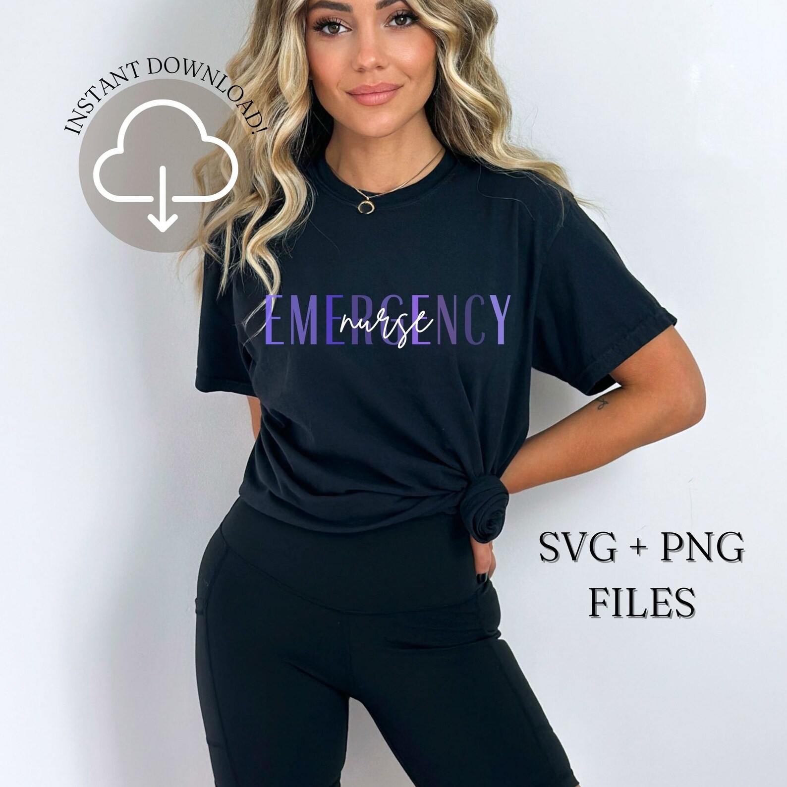 Emergency Nurse SVG/PNG Bundle | ER Nurse Shirt | Er Nurse Laser Cut ...