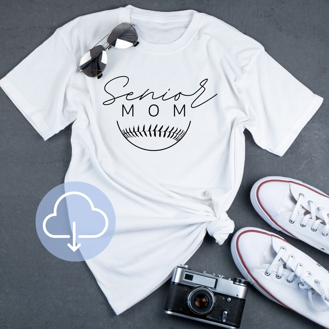 Senior Baseball Mom SVG & PNG | Senior Mom Shirt | Baseball Mom SVG ...