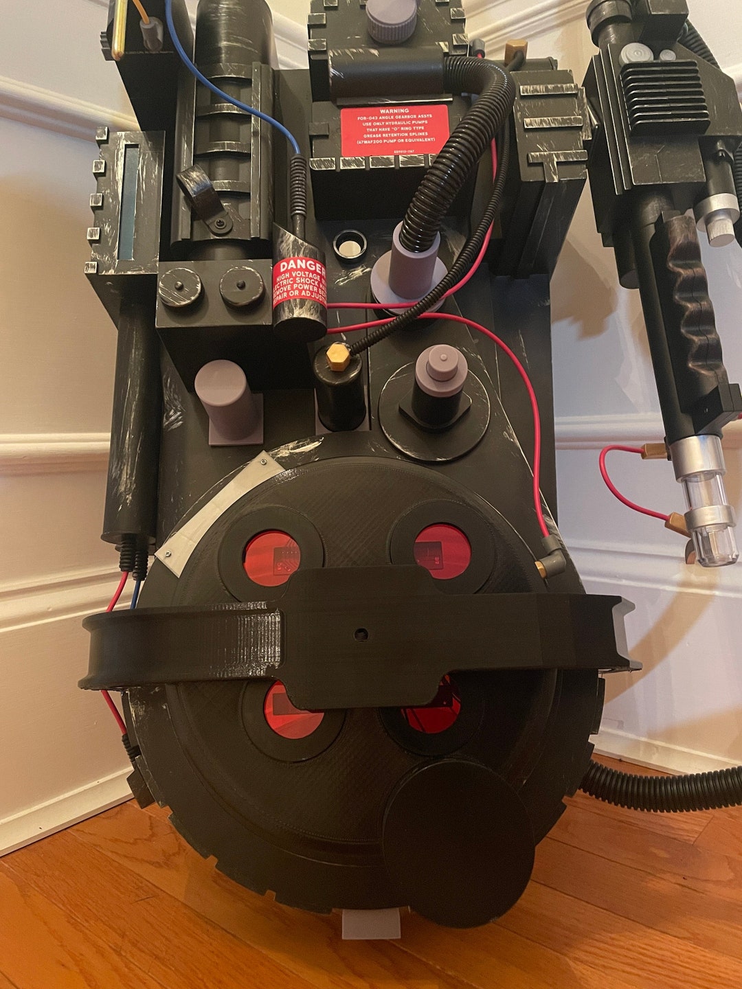 Spirit Halloween Life Size Proton Pack Cyclotron and Bumper Upgrade ...