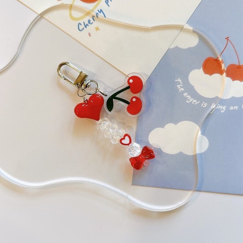 Lovely Colorful Key Ring Cute Accessories Key Charm Key - Etsy