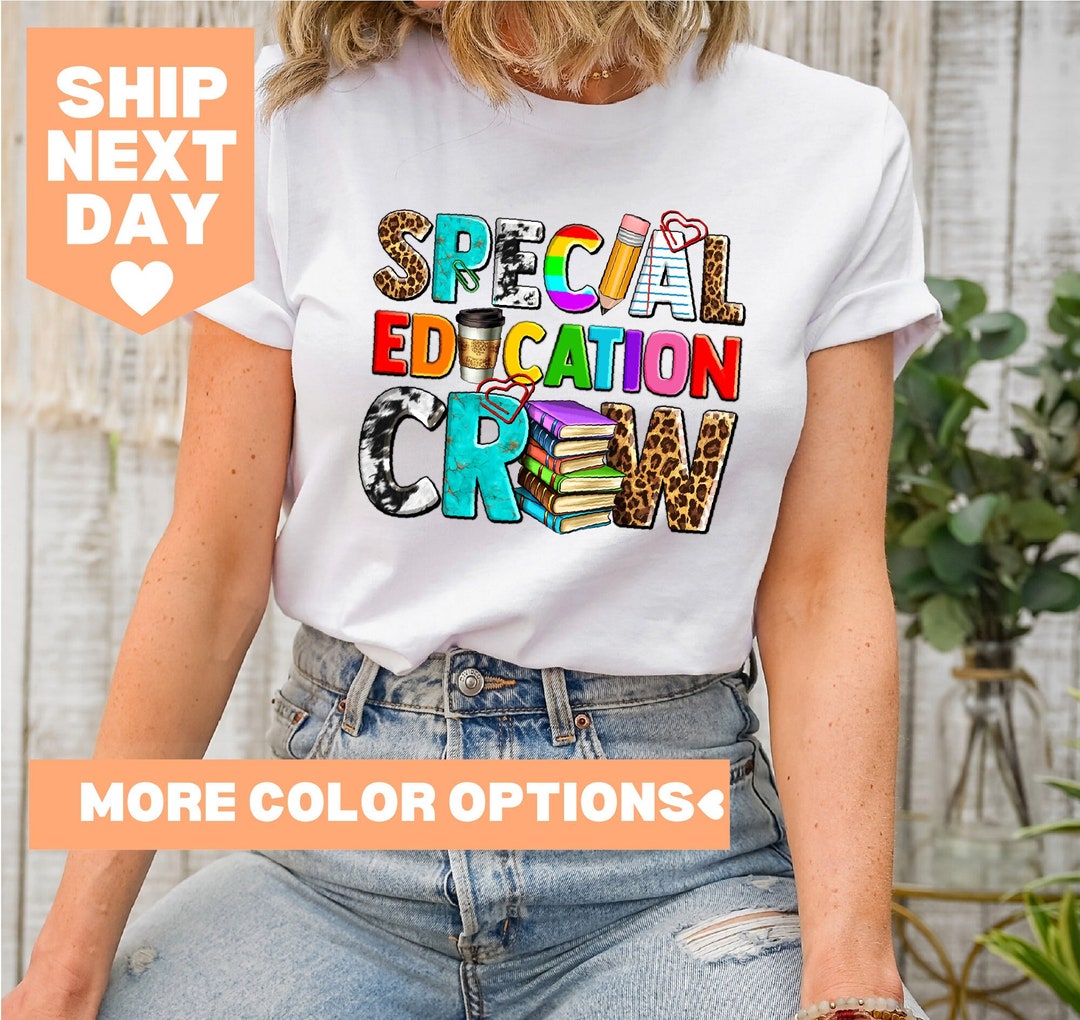 Special Education Crew, Specials Shirt, Special Teacher Shirt, Specials ...