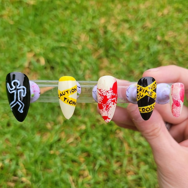 Halloween Crime Scene - Etsy