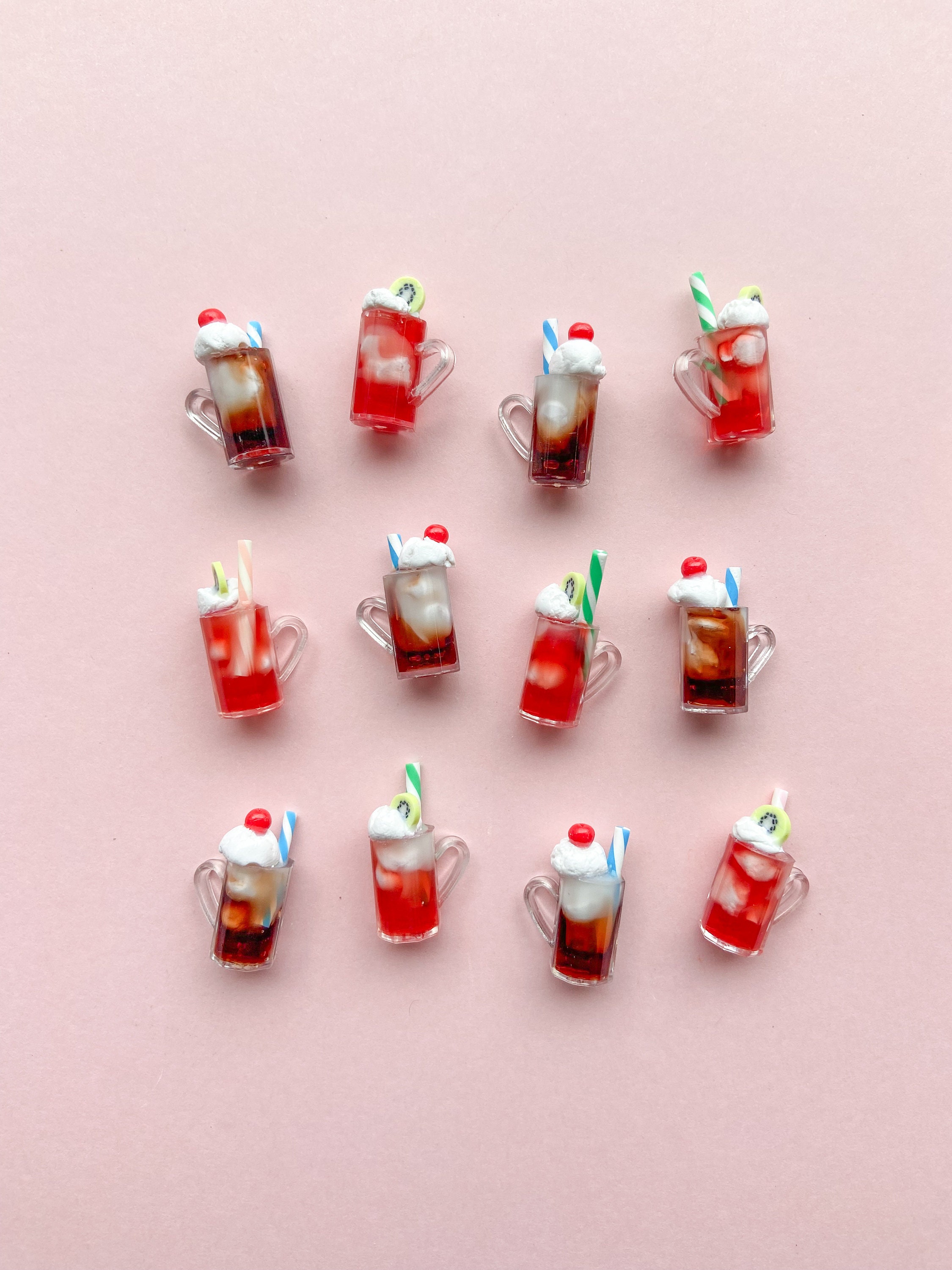 Miniature Soda Floats Dollhouse Dessert 1/12 Scale 2 Pcs - Etsy