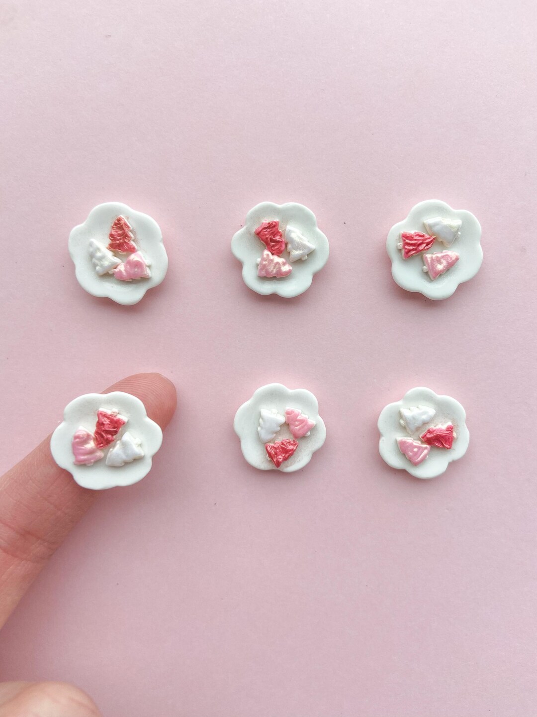 Miniature Christmas Tree Sugar Cookies Dollhouse Food and Treats Maileg ...