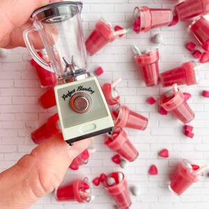 Miniature Blender Dollhouse Kitchen Appliances Maileg and Barbie ...