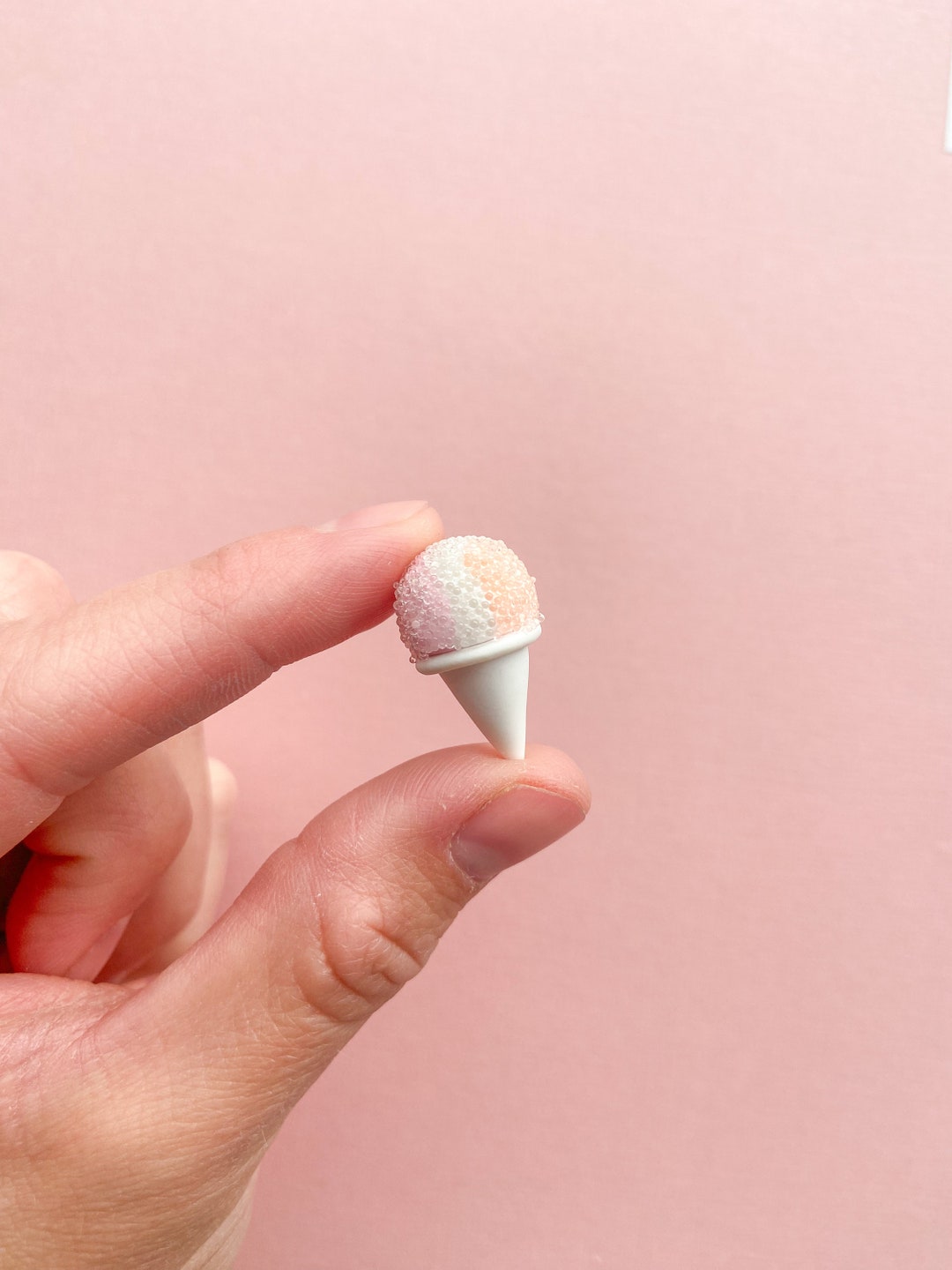 Miniature Snow Cones and Icee Dollhouse Treats, Summer Desserts and Ice ...