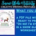 Snow Globe Creative Writing Printable | Christmas Printable | Holiday ...