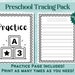 Printable Tracing Pack for Numbers 1-20, Shapes, and the Alphabet ...