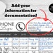 Phone Logs for Teachers | Educator Documentation | Download and Print ...