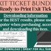 Exit Ticket Bundle | 35 Ready-to-print Exit Tickets for Middle and High ...