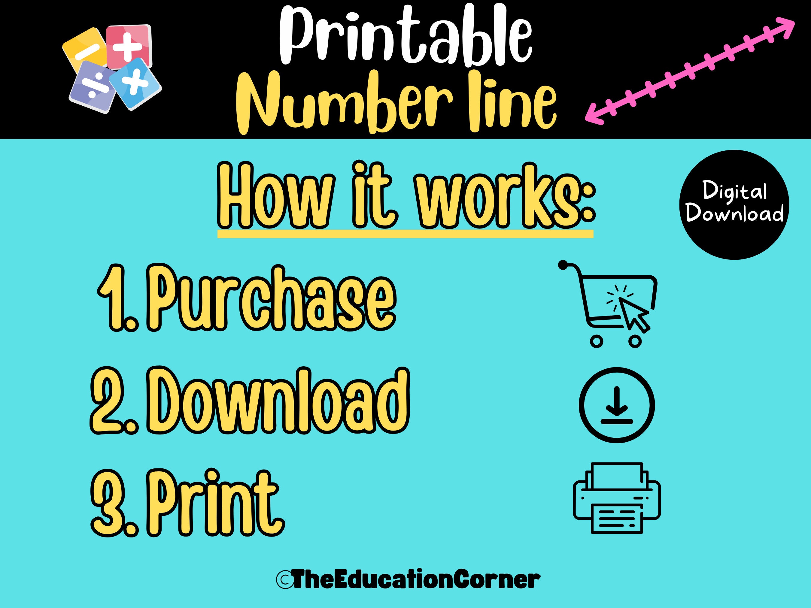 Printable Number Line 0-20 + 3 Practice Worksheets | Math Worksheets ...