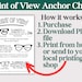 Point of View Anchor Chart | Instant Download | ELA, English Language ...