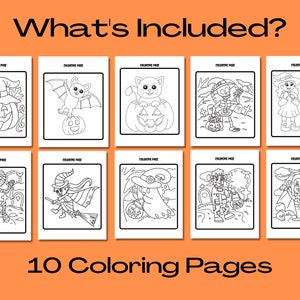 50 Printable Halloween Preschool & Kindergarten Activities Bundle ...