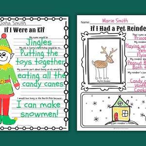 Christmas Printables for Toddlers, Preschool Christmas Printables, "if ...