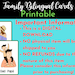 Bilingual Flashcards for Family | Flashcards Bilingües Para La Familia ...