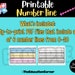Printable Number Line 0-20 + 3 Practice Worksheets | Math Worksheets ...