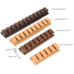 Premium Wooden Cable and Cord Organizer for Desk, Desk Cable Management ...