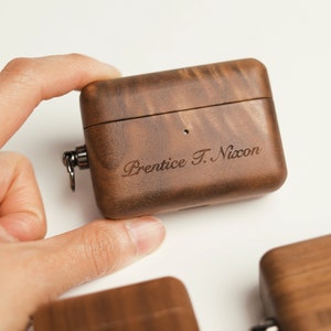 Personalized Wooden Airpods Pro Case, for Airpods 1/2/3/4, Custom ...