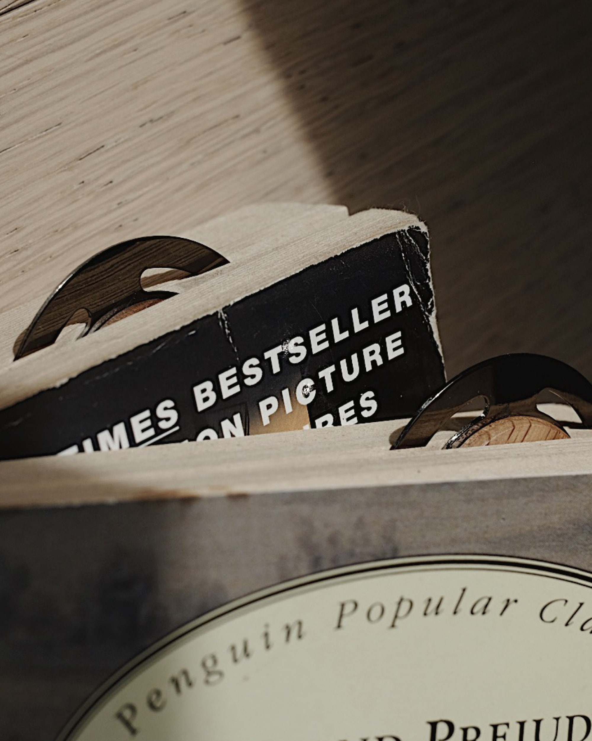 Personalized Bookmark Set of 2, Walnut & Steel Round Bookmark, Paper ...