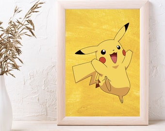Pikachu Photo Frame - Etsy