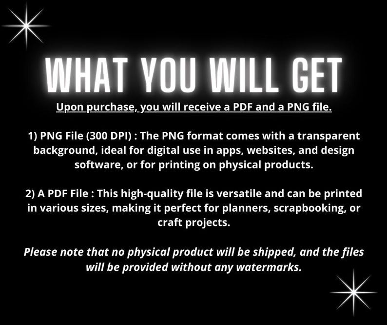 Rainbow Rose | PNG (300 DPI) & PDF File Digital Download | Clipart ...