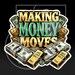 Making Money Moves Clipart Design for Custom Prints and Crafts PNG ...