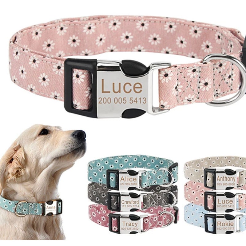 Custom Dog Collars - Etsy