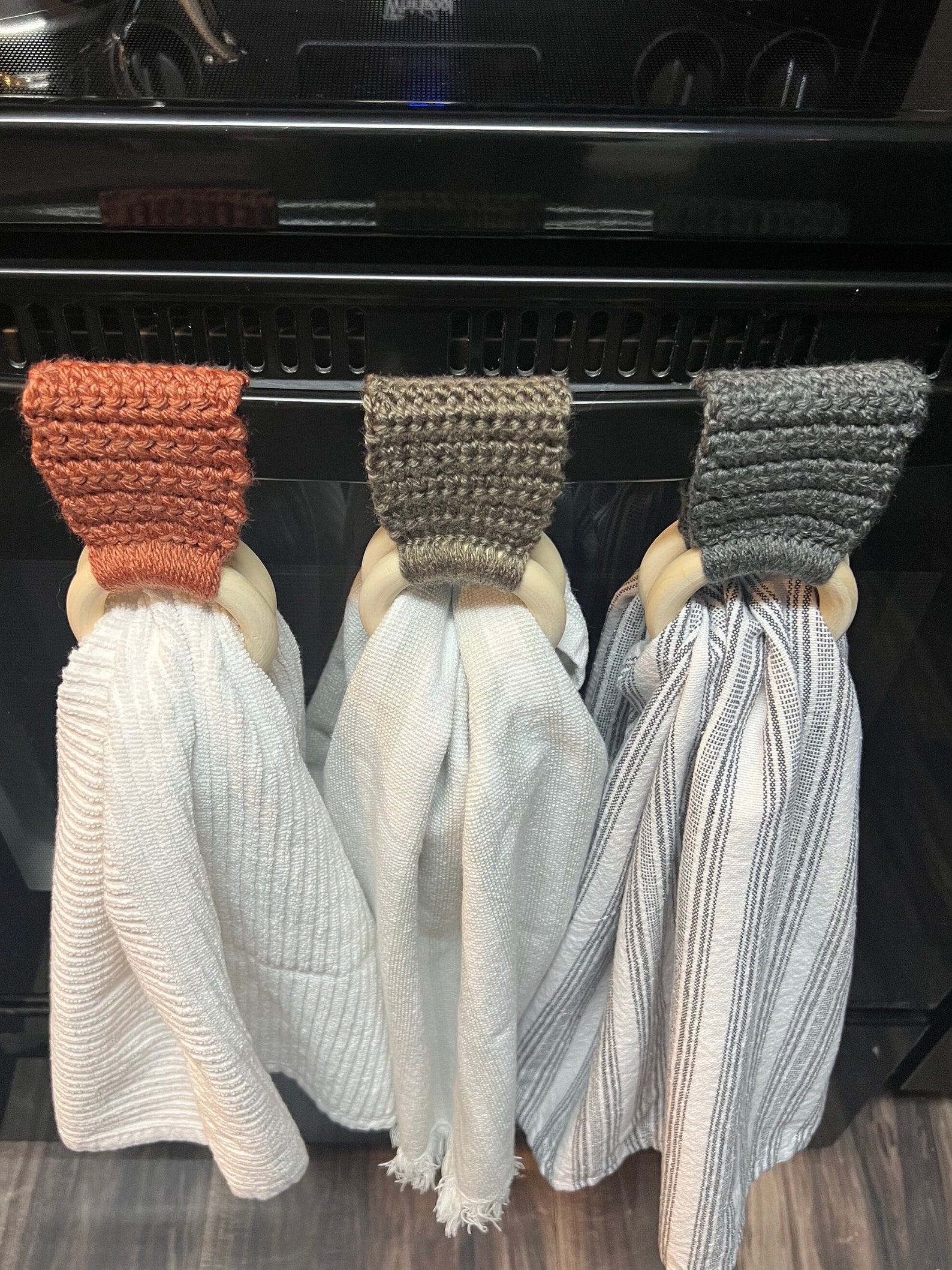 Kitchen Towel Holder Tea Towel Holder Oven Door Towel Ring - Etsy