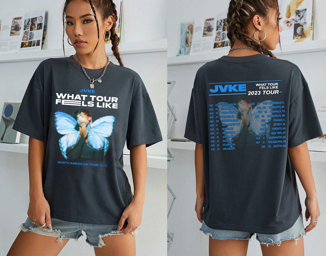 What Tour Feels Like JVKE 2023 Tour Shirt JVKE 2023 Tour - Etsy