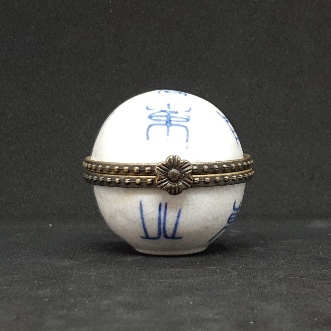 Porcelain Art Porcelain Miniature Trinket Box by 'porcelain Art' - Etsy